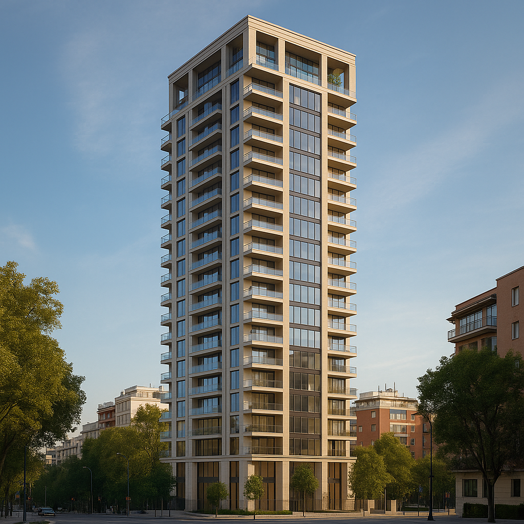 Torre Castelló el nuevo rascacielos de lujo que transforma el barrio de ...